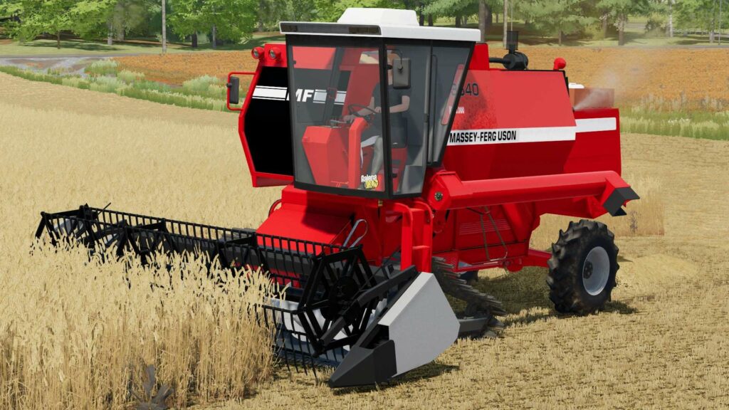 FS22 Massey Ferguson 3640 v1.0 - FS 22 Combines Mod Download
