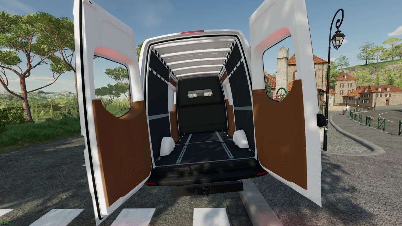FS22 Mercedes Sprinter Transport Koçak v1 (1) - Farming simulator 19 ...