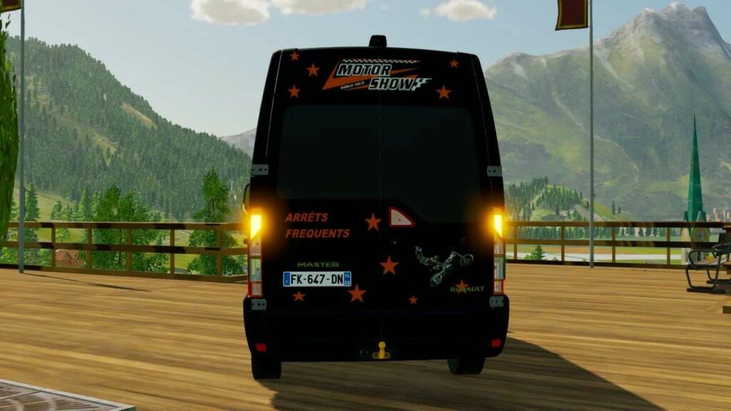 FS22 Renault Master Pub Motor Show World Tour Le Havre v1 (1) - Farming ...