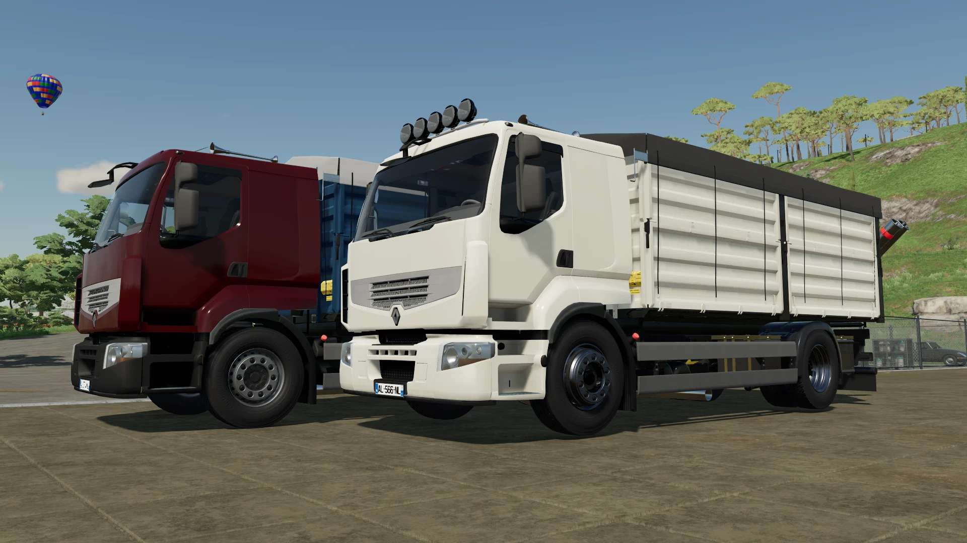 FS22 Renault Premium Grain 4×2 v1.1 - FS 22 Trucks Mod Download