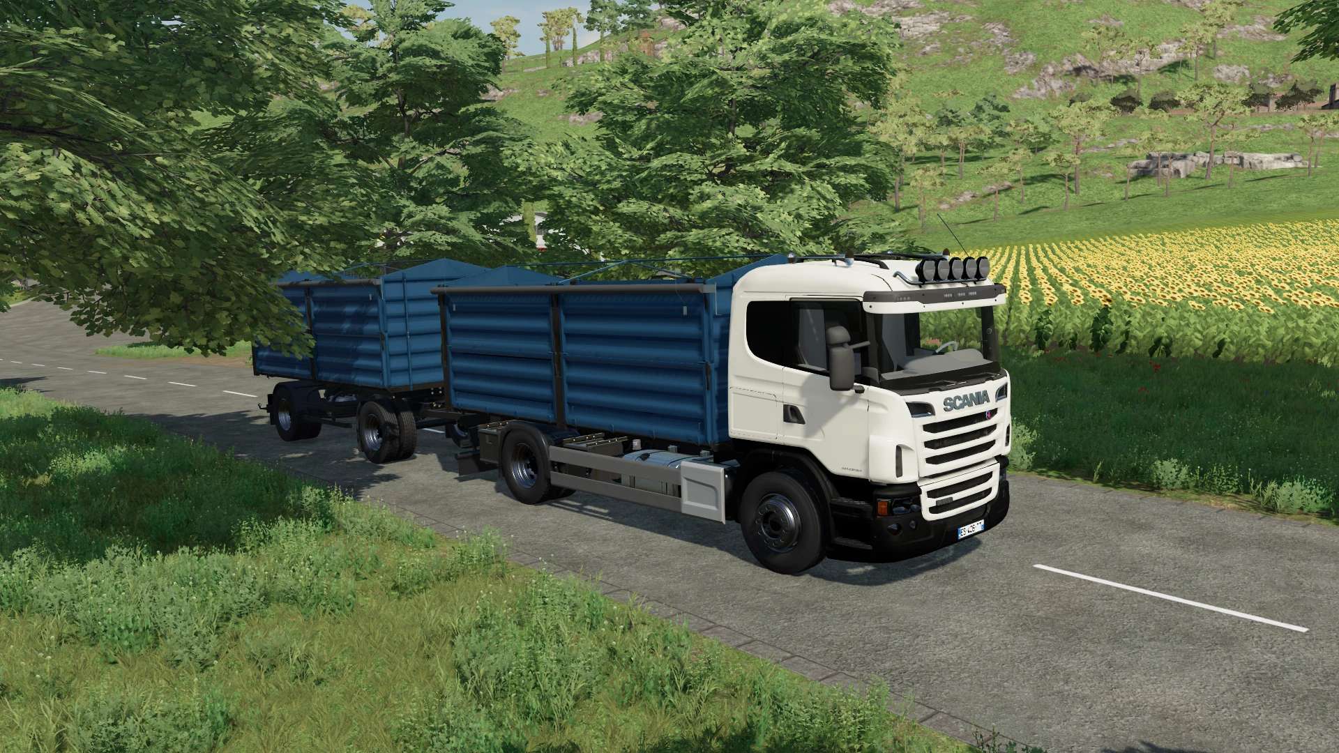 FS22 Scania R Grain 4×2 v1.1 - FS 22 Trucks Mod Download