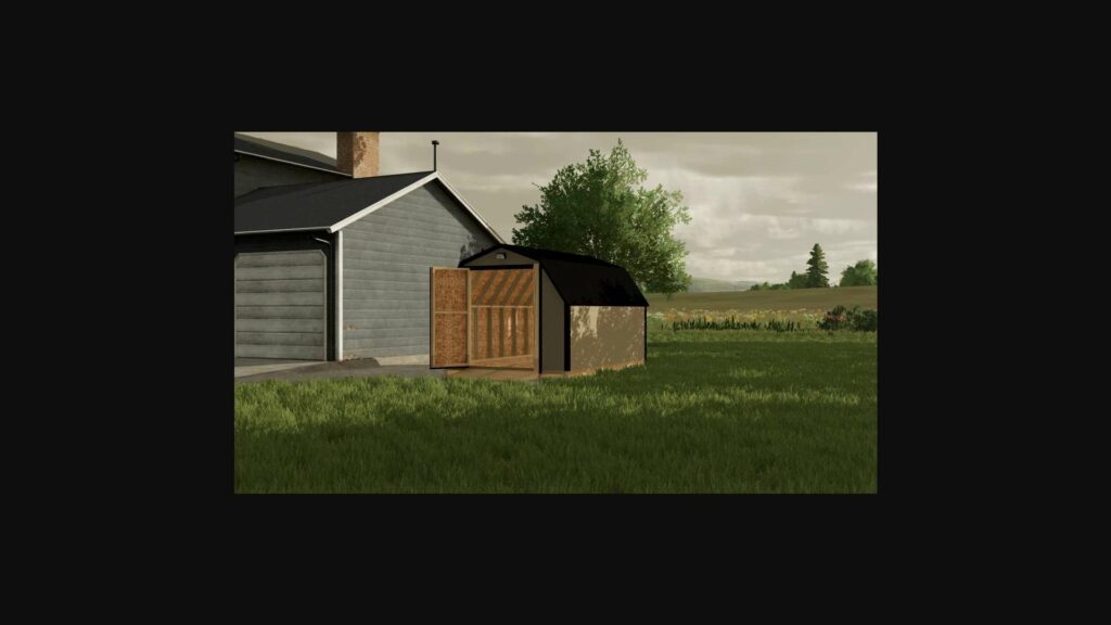 FS22 TSC shed pack v1.0 - FS 22 Objects Mod Download