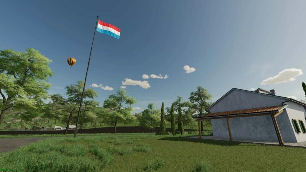 FS22 World Country Flag v2.8 - FS 22 Objects Mod Download