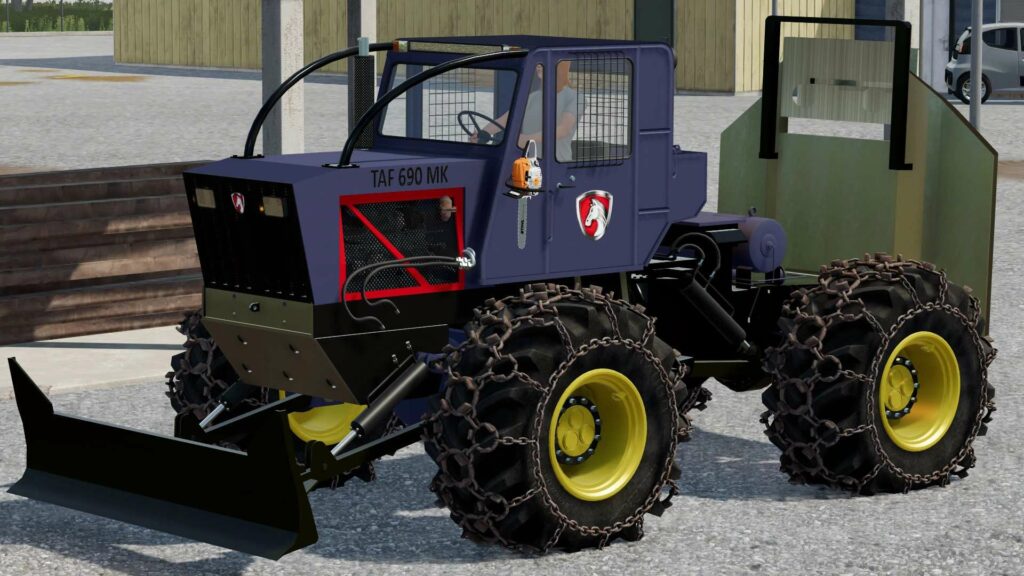 FS22 TAF 690 MK v1.0 - FS 22 Forklifts / Excavators Mod Download