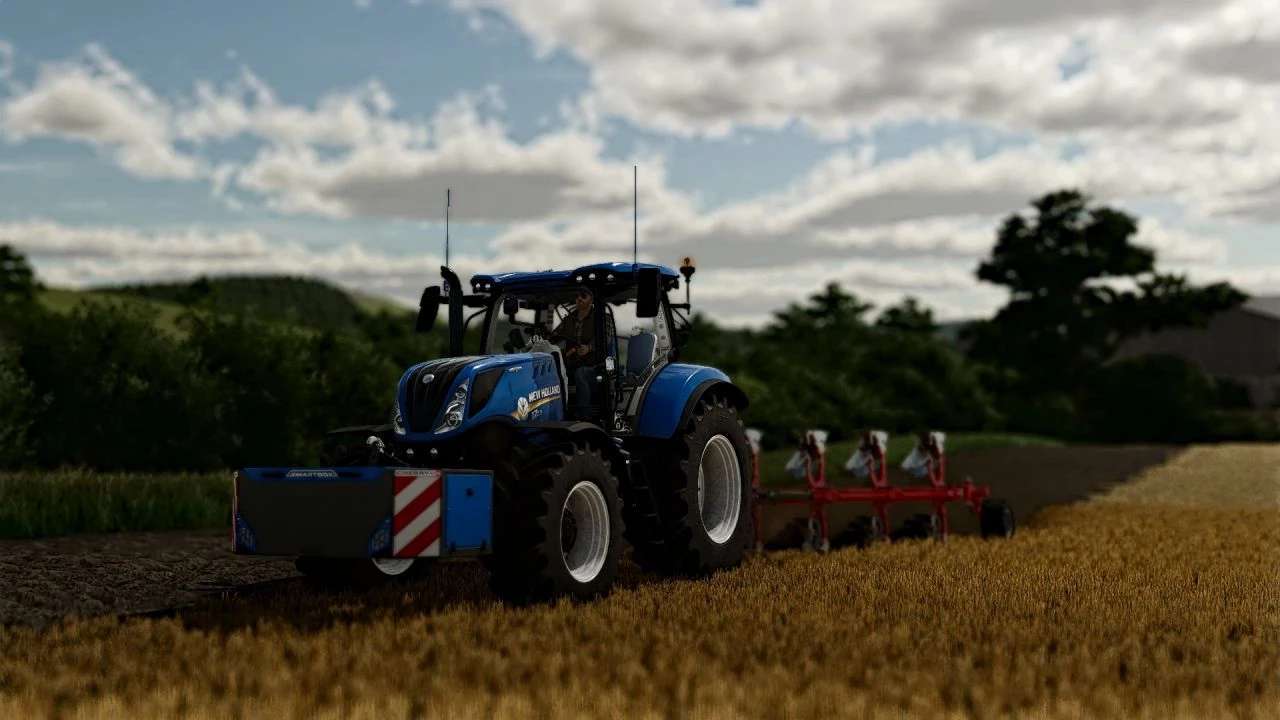FS22 New Holland T7 Tier4B SWB/LWB Edit v1.0 - FS 22 Tractors Mod Download