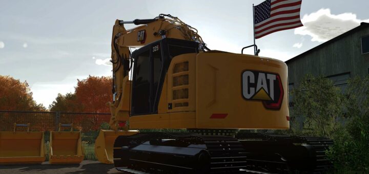 Farming Simulator 22 Forklifts, Excavators Mods | FS22 Forklifts ...