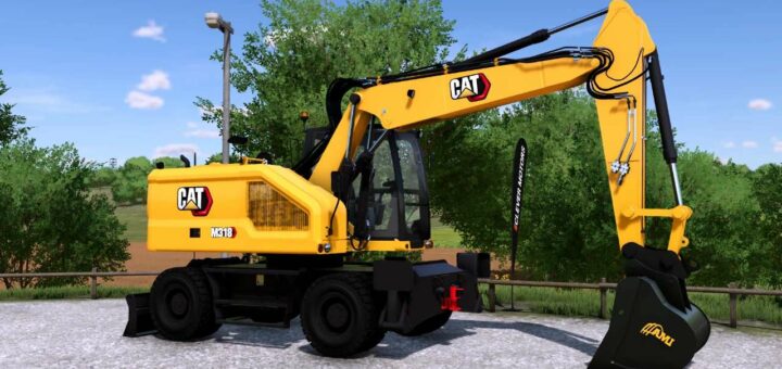 FS22 CAT 307E2 v1.0 - FS 22 Forklifts / Excavators Mod Download