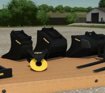 FS22 Engcon Equipment v1.0 - FS 22 Implements & Tools Mod Download