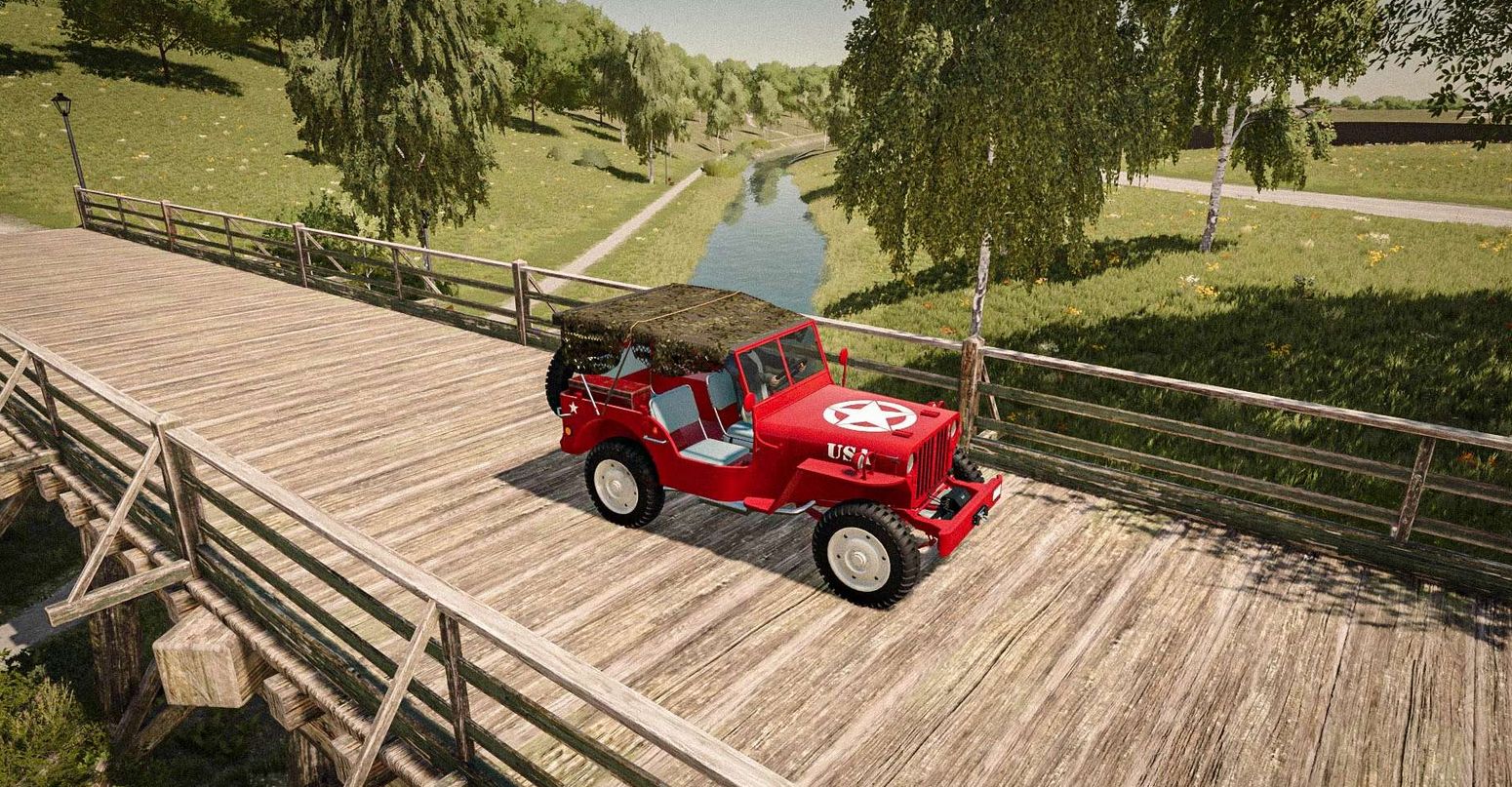 FS22 Jeep Willys Pack V1.2 - FS 22 Vehicles Mod Download
