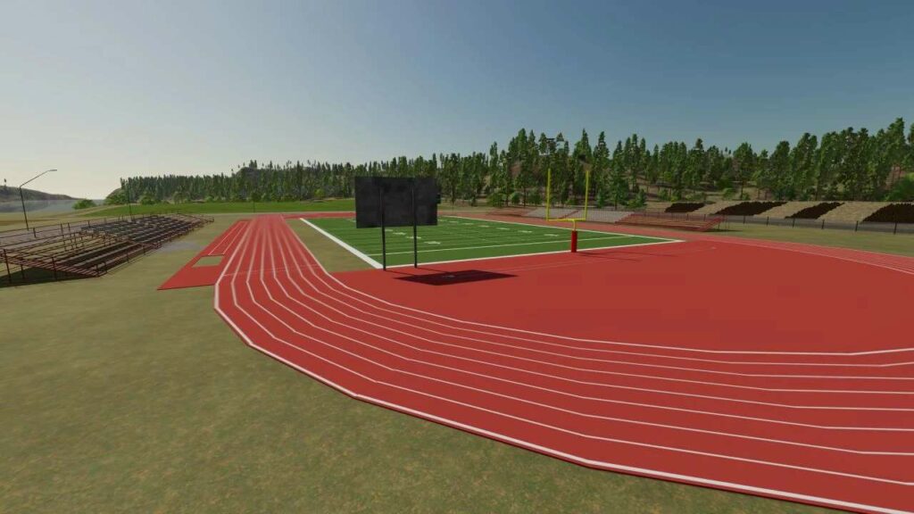 FS22 Football Field v1 (3) - Farming simulator 19 / 17 / 15 Mod