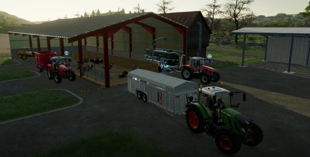 FS22 French Stable v1.0 - FS 22 Objects Mod Download