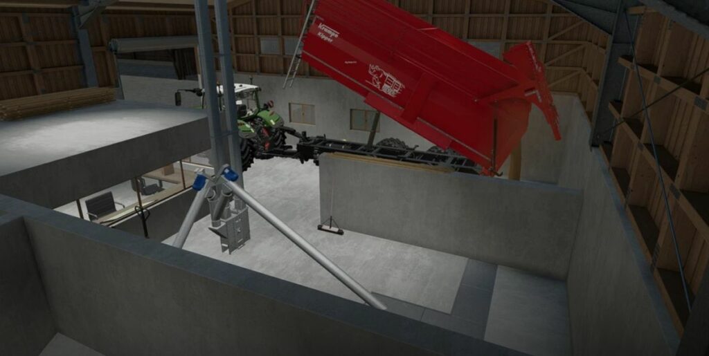 FS22 Grain Storage Hall v1 (3) - Farming simulator 19 / 17 / 15 Mod