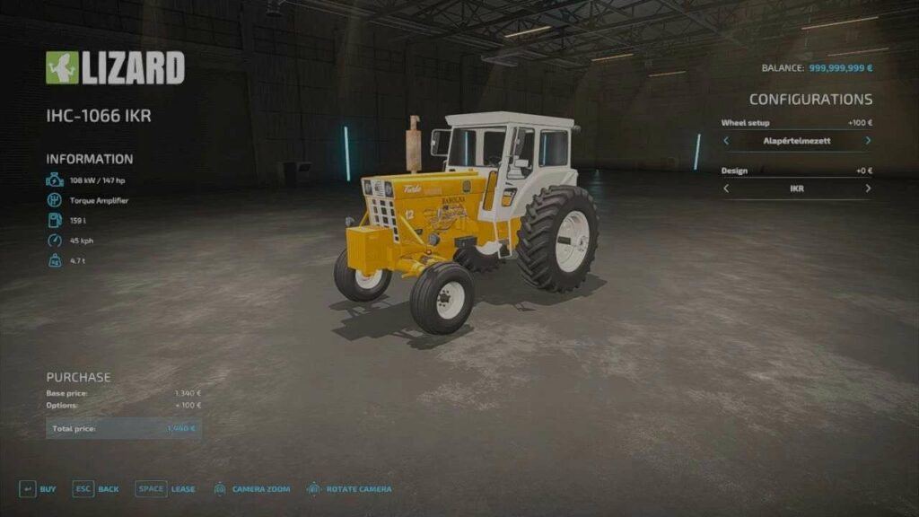 FS22 IHC 1066 IKR v1 (2) - Farming simulator 19 / 17 / 15 Mod