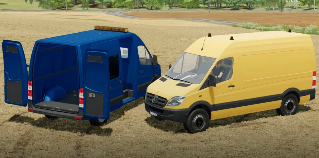 FS22 Mercedes Benz Sprinter 311 CDI/318 CDI & eSprinter v1.0 - FS 22 ...