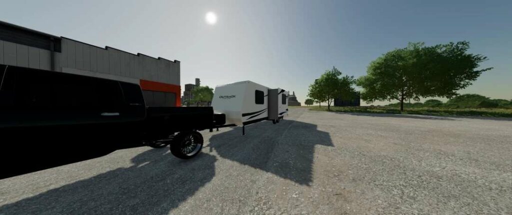 FS22 Outback camper v1 (4) - Farming simulator 19 / 17 / 15 Mod