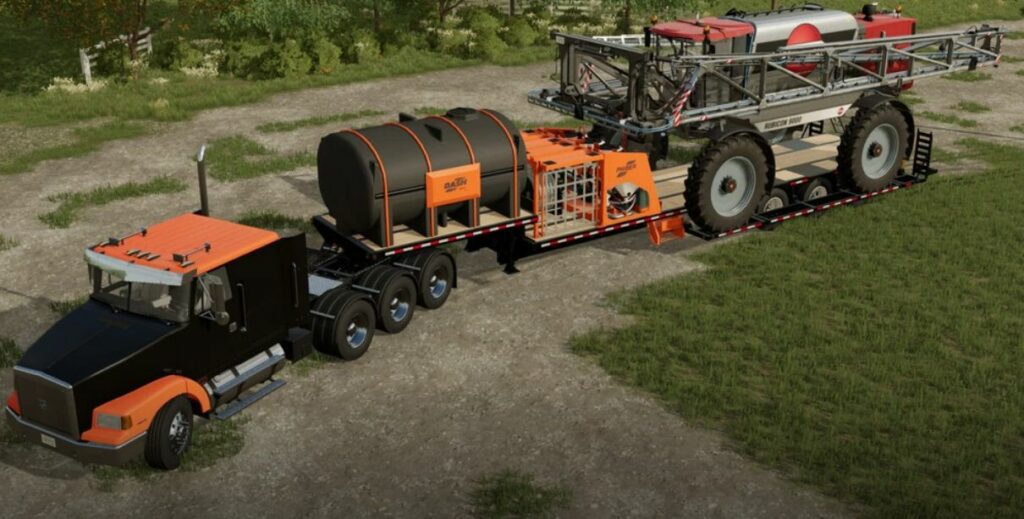 FS22 Phiber Dash Chemical Mixing v1.0 - FS 22 Trailers Mod Download