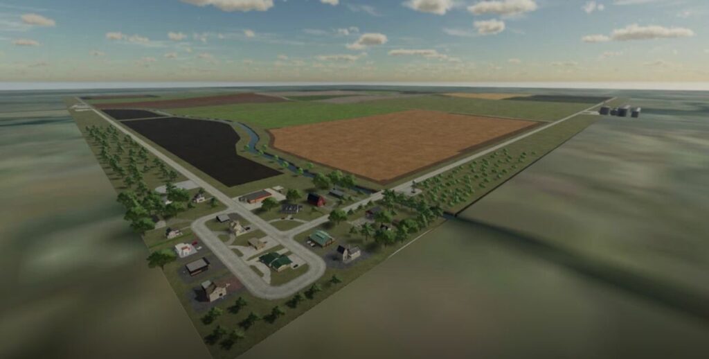 FS22 Simple Midwest 4x v1.0.1.0 - FS 22 Maps Mod Download