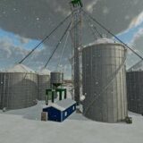 FS22 Sukup Bin Site v1.0 - FS 22 Objects Mod Download