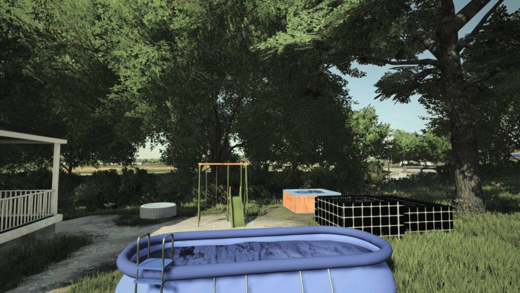FS22 Swimming Pools V1.0 - FS 22 Objects Mod Download