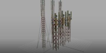 FS22 Transmitter Tower Pack v1 (3) - Farming simulator 19 / 17 / 15 Mod