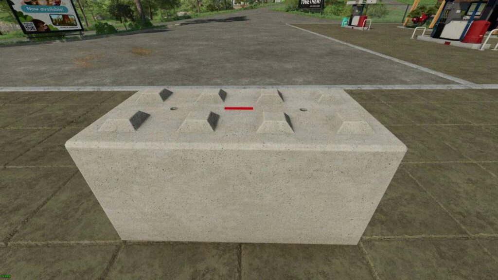 FS22 Vigibloc concrete 2m v1.0 - FS 22 Objects Mod Download
