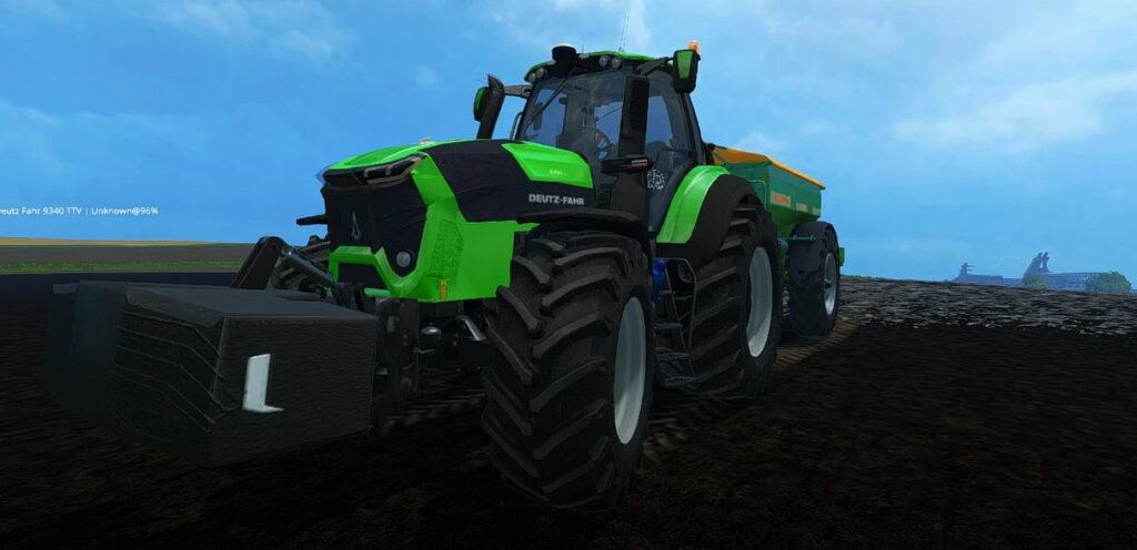 FS15 DEUTZ FAHR 9340 TTV 4WD NEW GERMAN TURNO V1.0 - Farming simulator ...