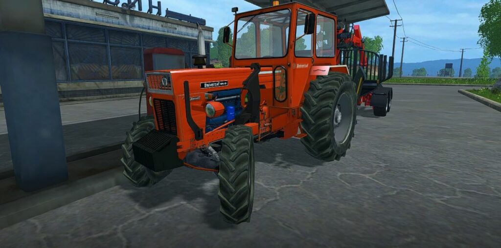 FS15 UTB UNIVERSAL 800DT 4WD FL ORANGE GOOD V1.0 - FS 15 Tractors Mod ...