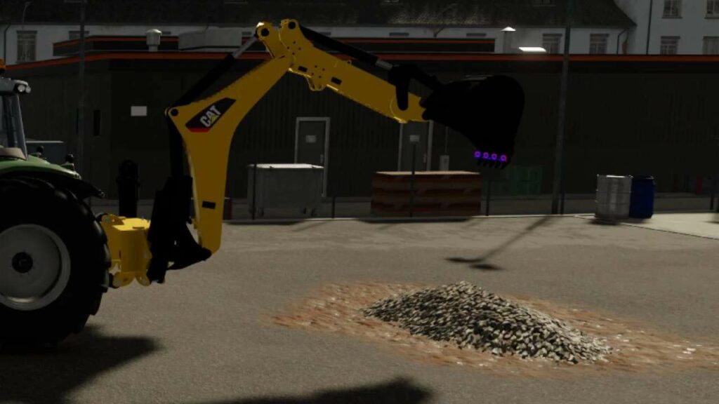 FS22 Backhoe for tractor 3-point hitch BETA v1 (2) - Farming simulator ...