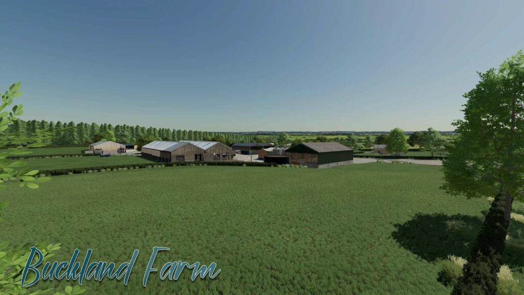 FS22 Buckland Farm Update v1.0 - FS 22 Maps Mod Download