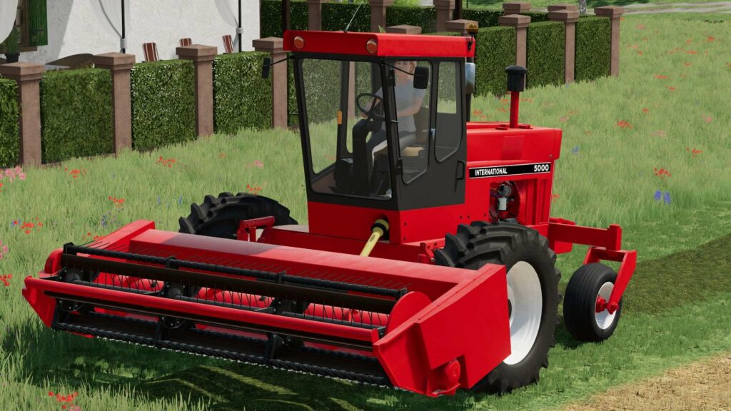 FS22 Case IH International 5000 Swather v1.0 - FS 22 Combines Mod Download