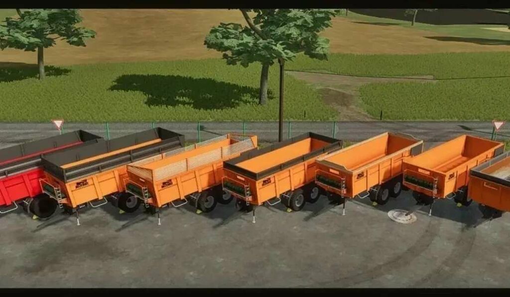 FS22 FS22 Dezeure tippers D14TT & D33TT v1.0 - Farming simulator 19 ...