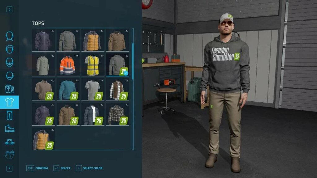 FS22 Farming Simulator 25 Clothing v1 (3) - Farming simulator 19 / 17 ...