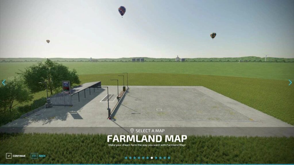 FS22 Farmland Map v1.0.0.2 - FS 22 Maps Mod Download