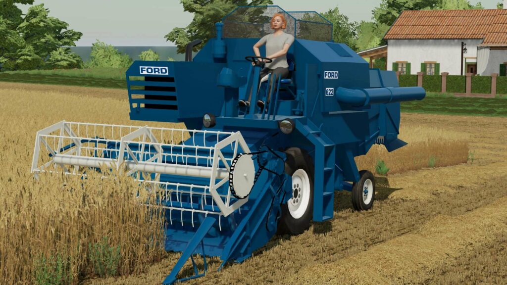 FS22 Ford 622 v1.0 - FS 22 Combines Mod Download