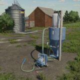 FS22 Grist Mill With Mixer v1.0 - FS 22 Objects Mod Download