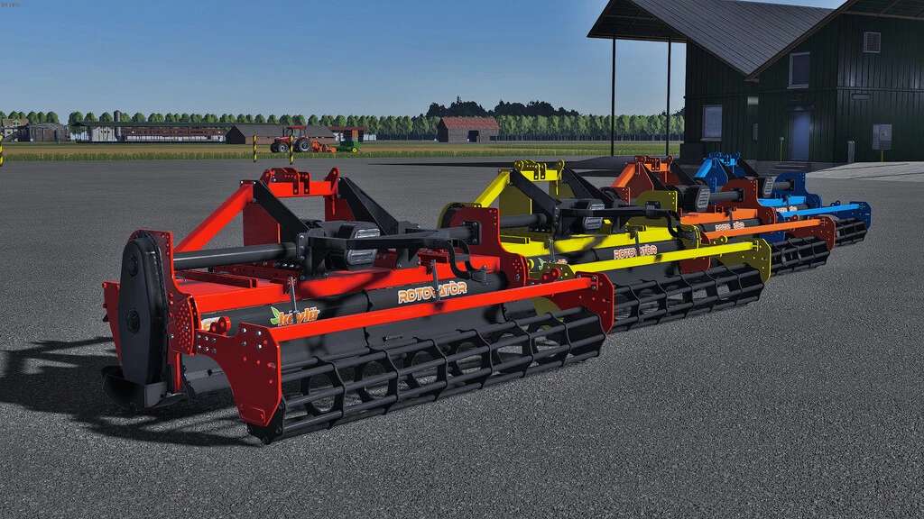 FS22 Köylü 2.65 Power Harrow v1.0 - FS 22 Implements & Tools Mod Download