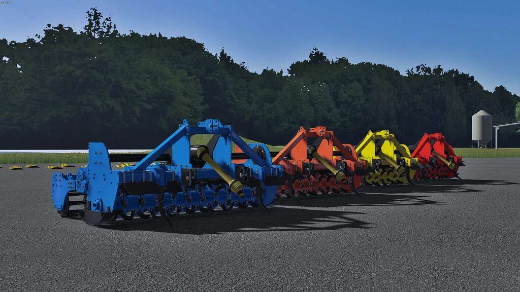 FS22 Köylü 2.65 Power Harrow v1.0 - FS 22 Implements & Tools Mod Download