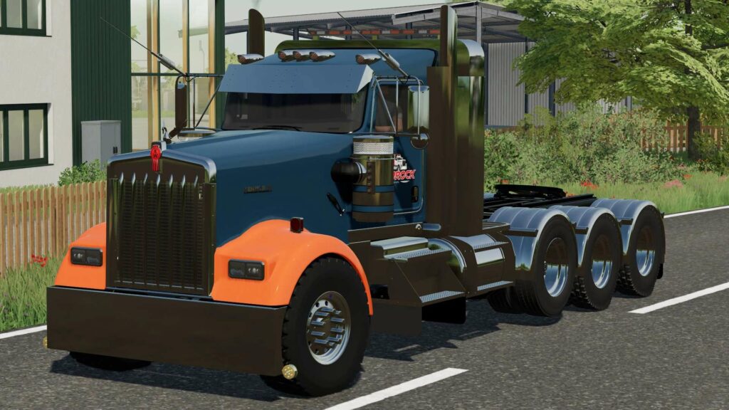 FS22 Kenworth W900L v1.0 - FS 22 Trucks Mod Download