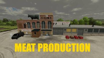 FS22 MEAT PRODUCTION V1.0.0.2 - FS 22 Objects Mod Download