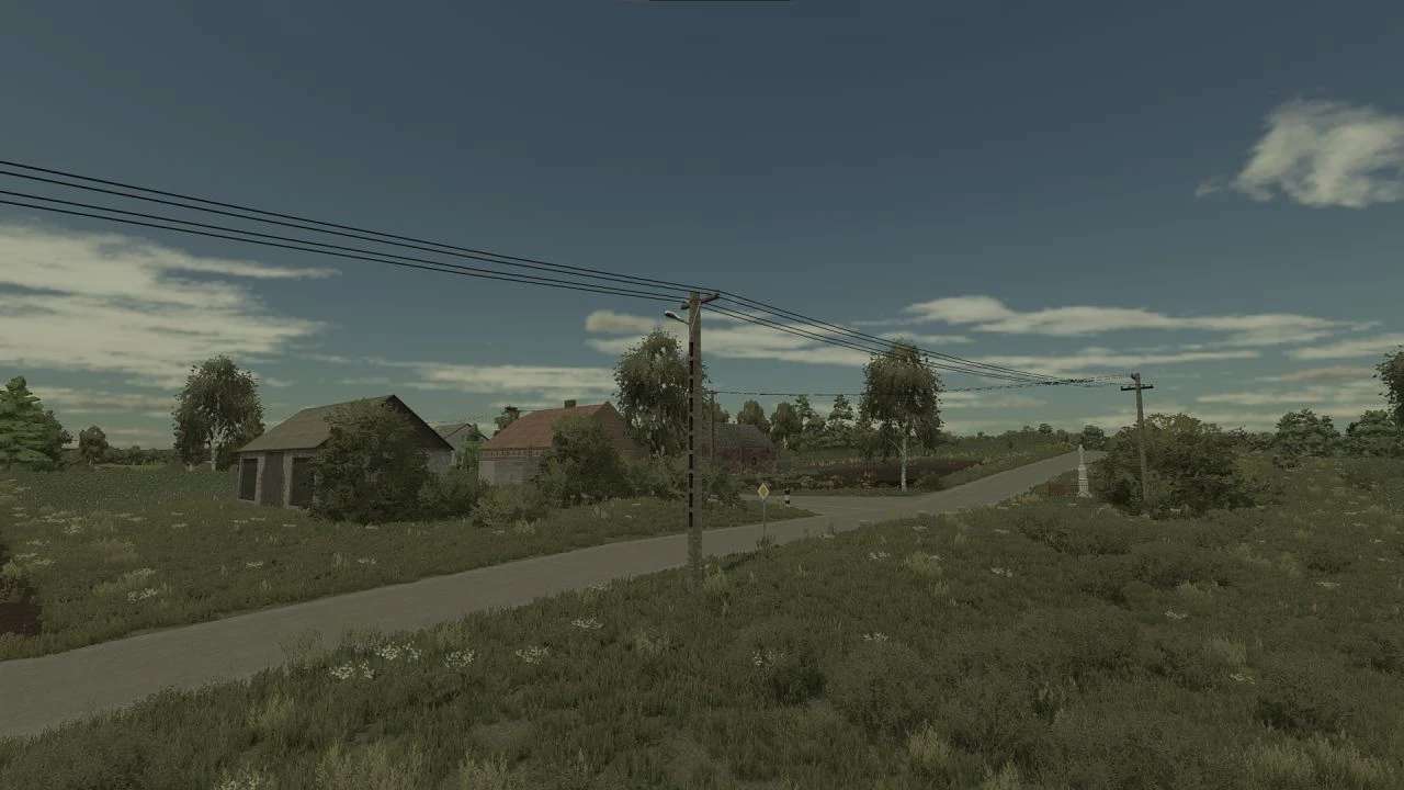 FS22 Mała Wies Edit v1.1 - FS 22 Maps Mod Download