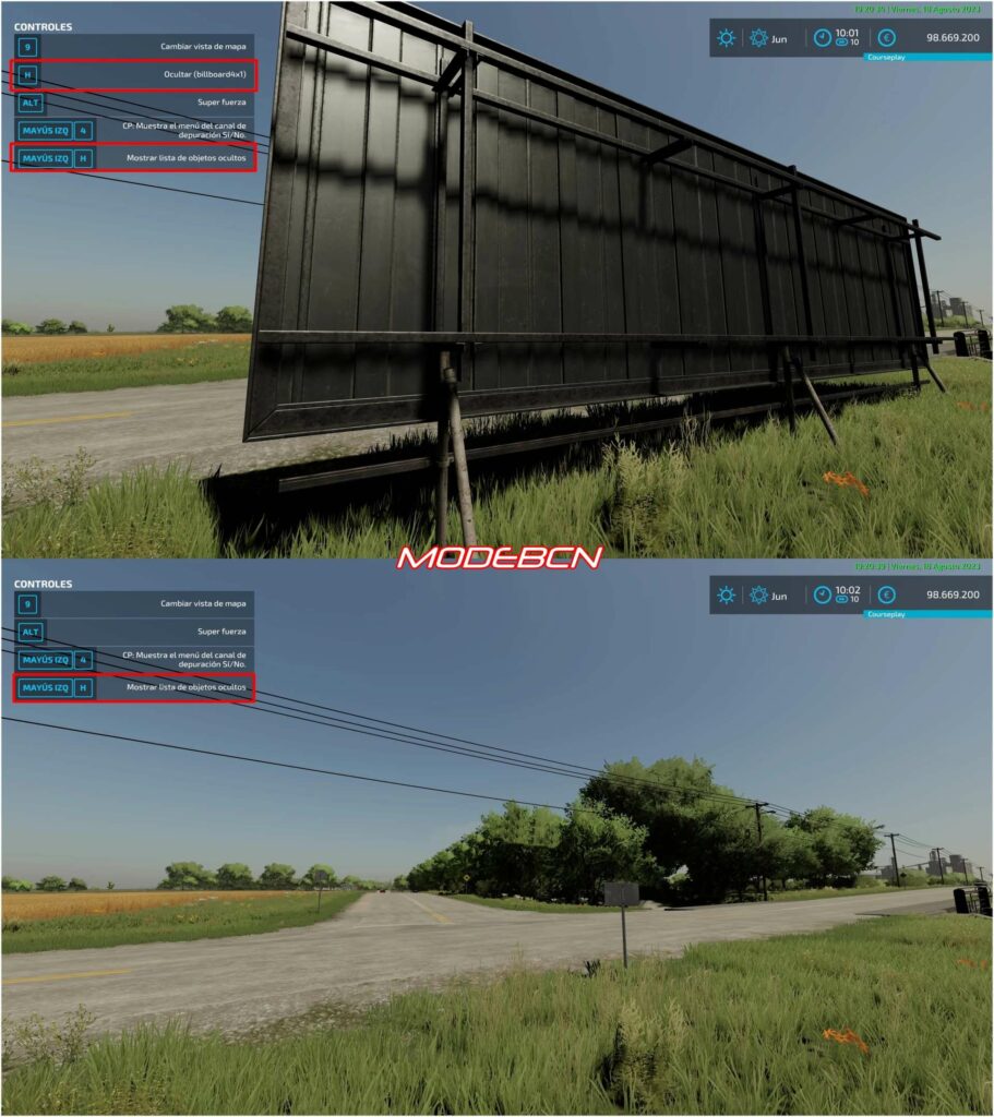FS22 Map Objects Hider ESPANOL V1.0.2 - FS 22 Objects Mod Download