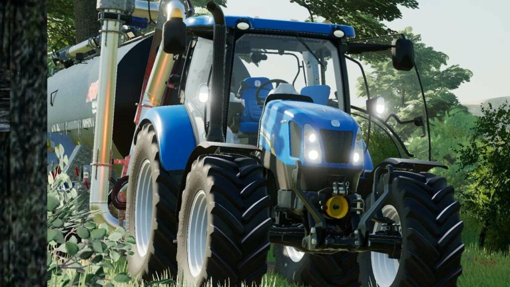 FS22 New Holland T6 v1.0 - FS 22 Tractors Mod Download