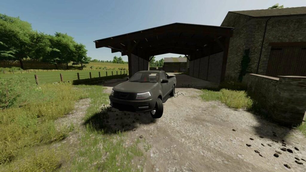 FS22 Pickup 2017 Agricultural Convoy BETA v1.0 - FS 22 Cars Mod Download