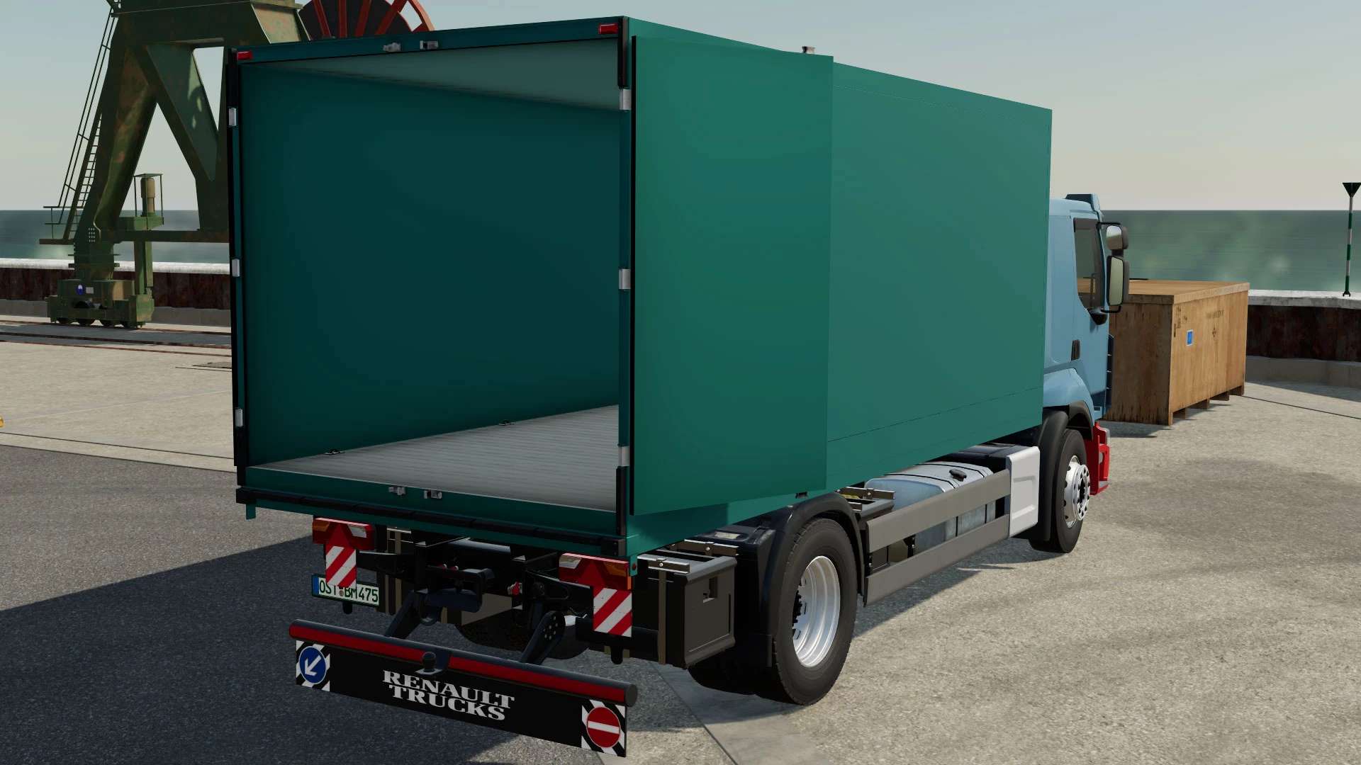 FS22 Renault Premium 4×2 Cargo Truck v1.0 - FS 22 Trucks Mod Download