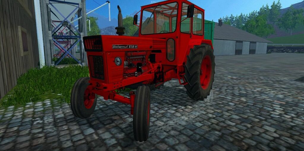 FS15 UTB UNIVERSAL 650M 2WD GOOD OLD CABINE RED V1.2 - FS 15 Tractors ...