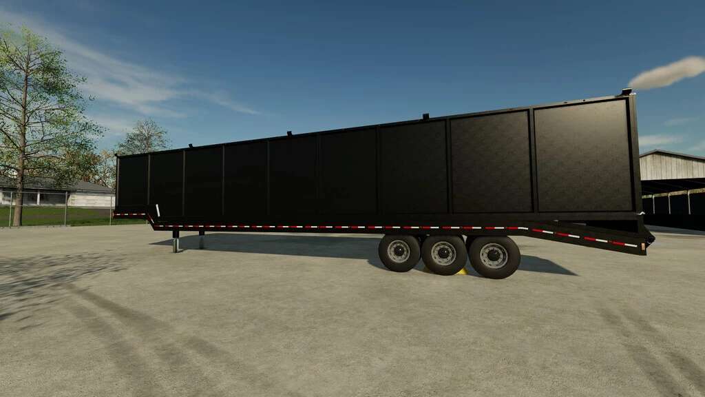 FS22 53′ Dropdeck Trailer Autoload Bales v2.0.0.1 - FS 22 Trailers Mod ...