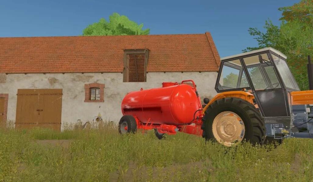 FS22 Beczka 4000l v1.0 - Farming simulator 19 / 17 / 15 Mod