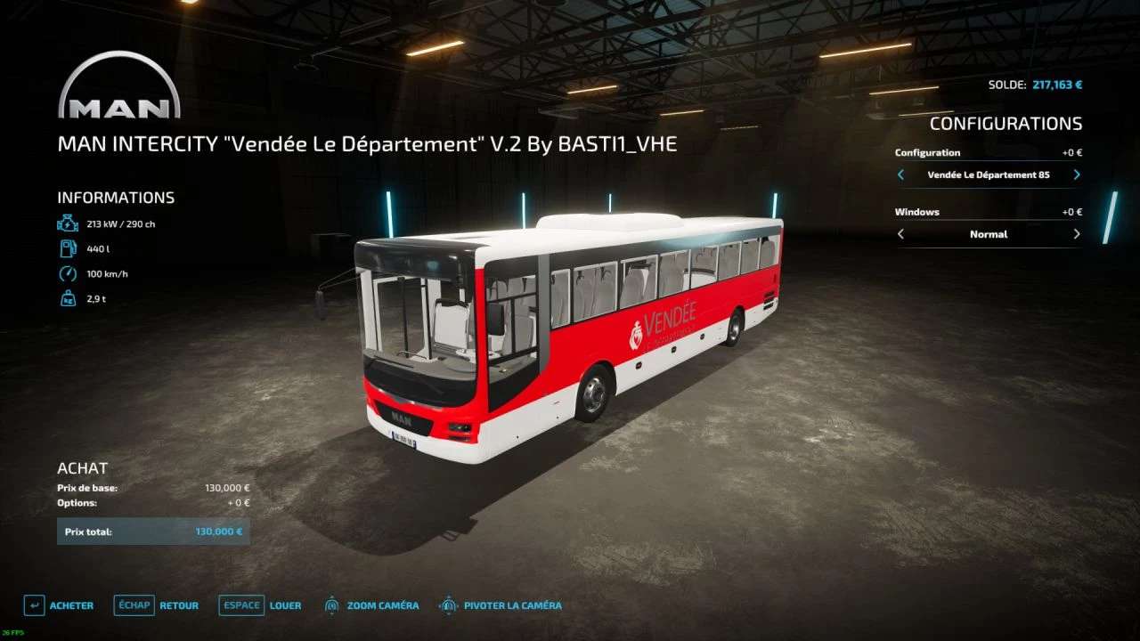 FS22 Bus Man Intercity – Vendee Le Departement 85 V2 (1) - Farming ...