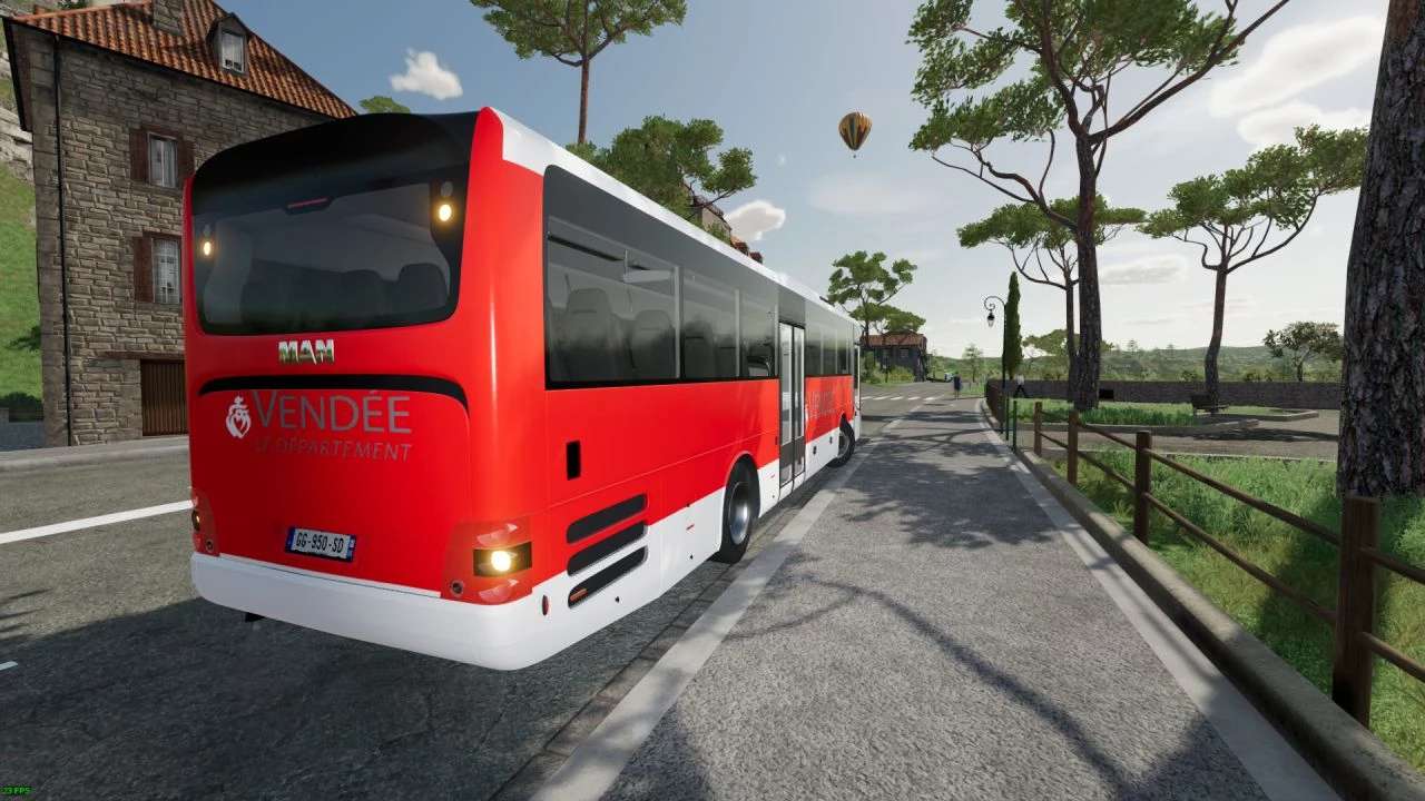 FS22 Bus Man Intercity – Vendee Le Departement 85 V2.1 - FS 22 Vehicles ...