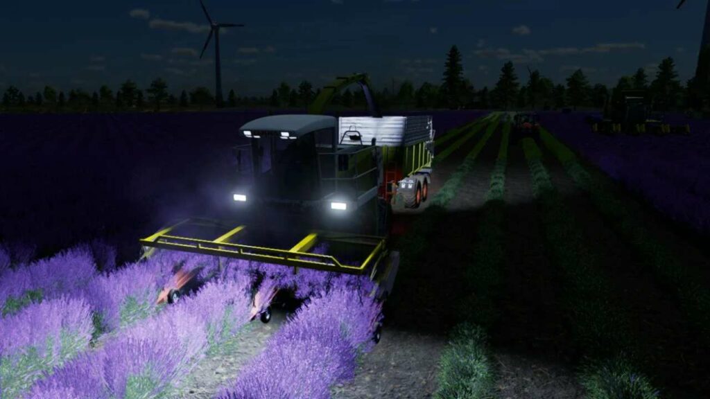FS22 CLAAS Lavender Header Bar v1.0 - FS 22 Cutters Mod Download